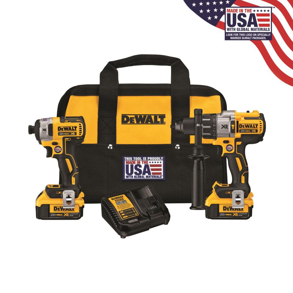 DEWALT 20V MAX XR Premium HD & Impact DCK299M2 - Acme Tools