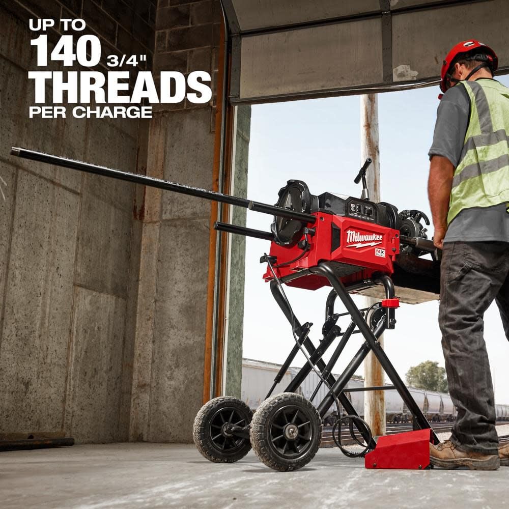 Milwaukee MX FUEL Pipe Threading Machine Kit MXF512-2XC - Acme Tools