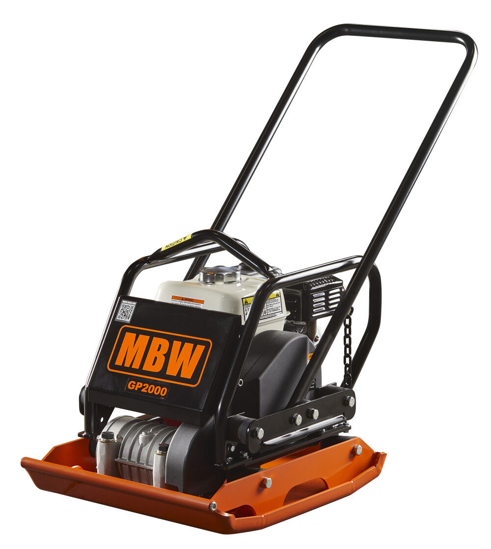MBW GP2000 165lb Plate Compactor with Honda GX160 Engine 2000GH from ...