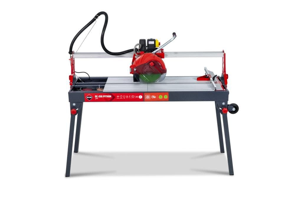 Rubi Tools DC-250 Python 1200 48in Wet Tile Saw 10in Blade 56914 - Acme ...