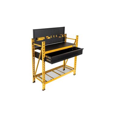 DEWALT Work Station Kit 2-Shelf Industrial Storage Rack DXST3000WB ...