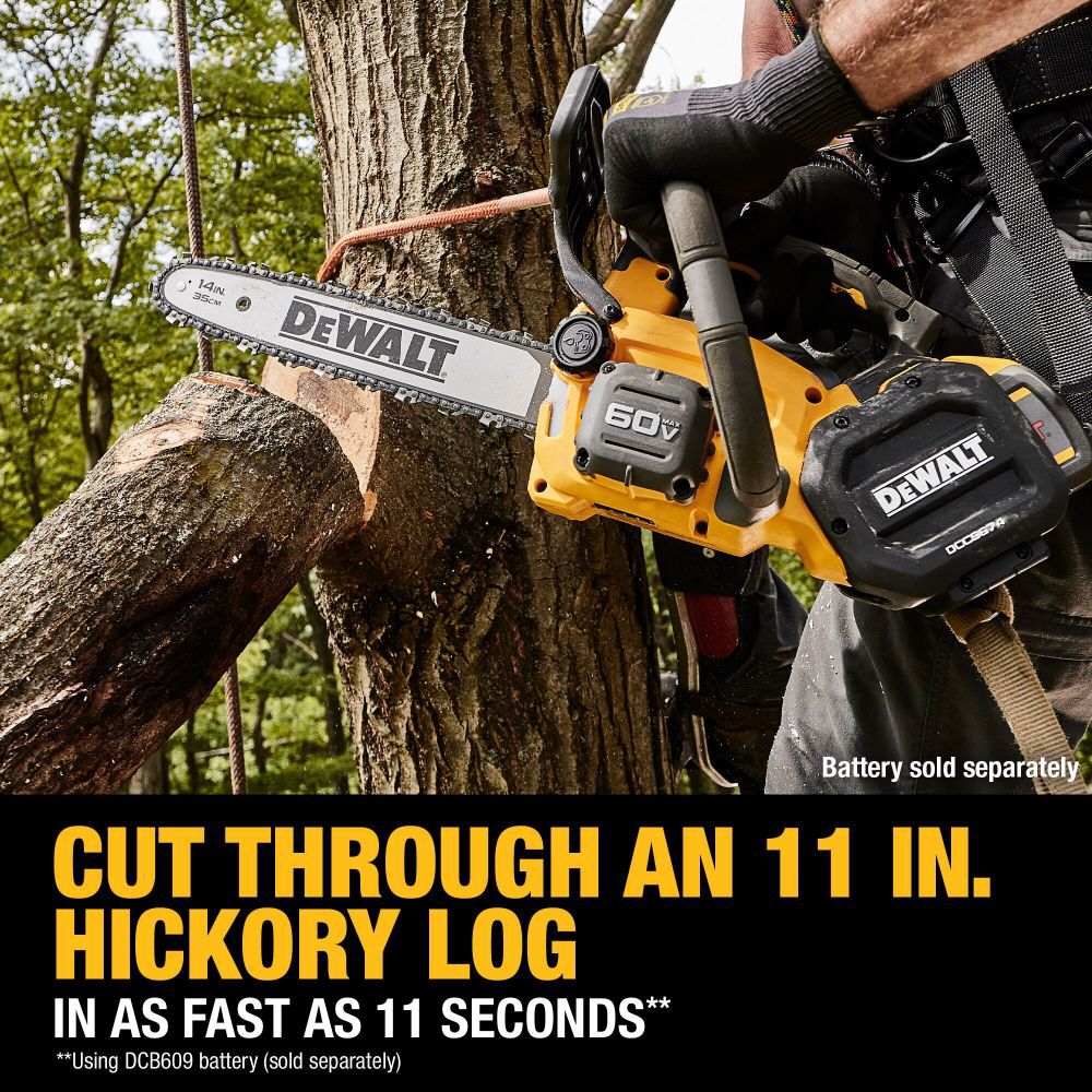 DEWALT 60V Max Top Handle Chainsaw (Bare Tool) DCCS674B - Acme Tools