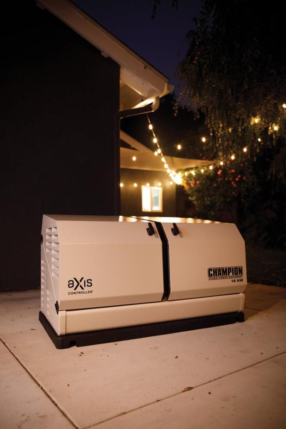 Champion Power Equipment 14kW aXis Home Standby Generator System with ...