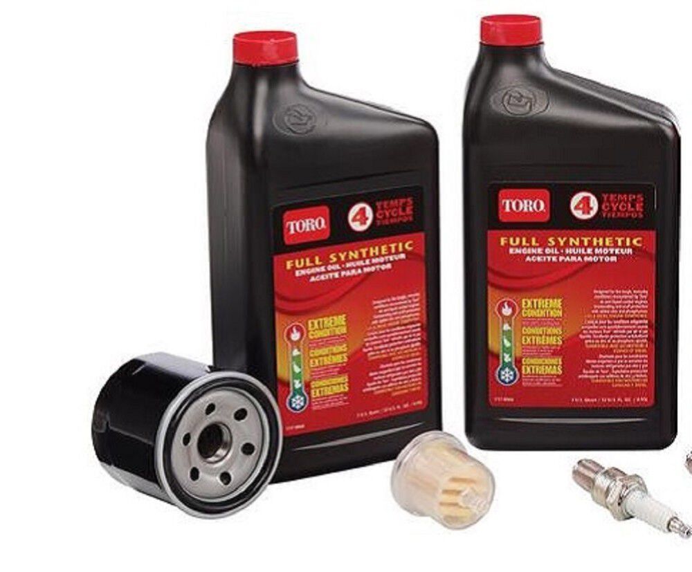 Toro Titan V-Twin Engine Maintenance Kit with Heavy-Duty Air Filter 139 ...