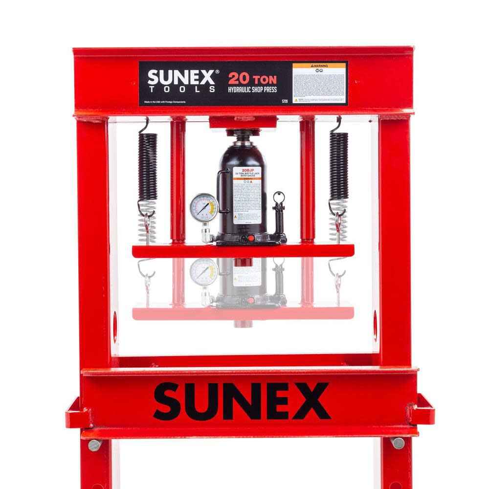 Sunex 20 Ton Manual Press 5720 - Acme Tools
