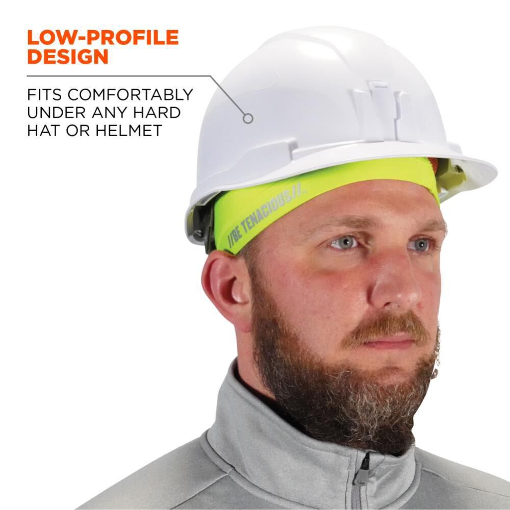Ergodyne Chill Its 6632 Cooling Skull Cap Lime 12687 - Acme Tools