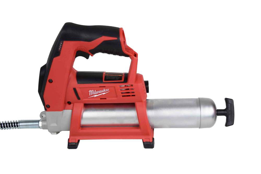 Milwaukee M12 Cordless Grease Gun Bare Cp 2ah Xc 4ah Starter Kit Bundle ...