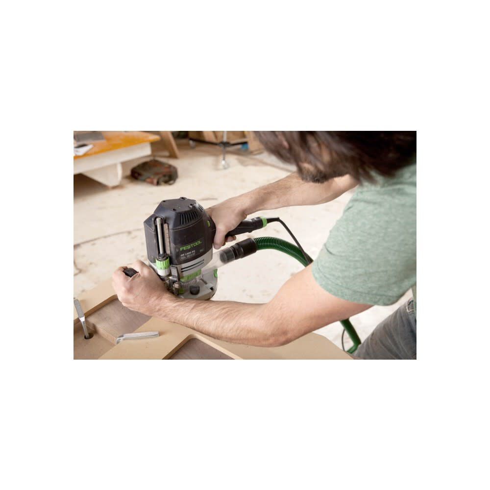 Festool 2 3/4in OF 1400 EQ-F-Plus Plunge Router with Systainer3 576213 ...