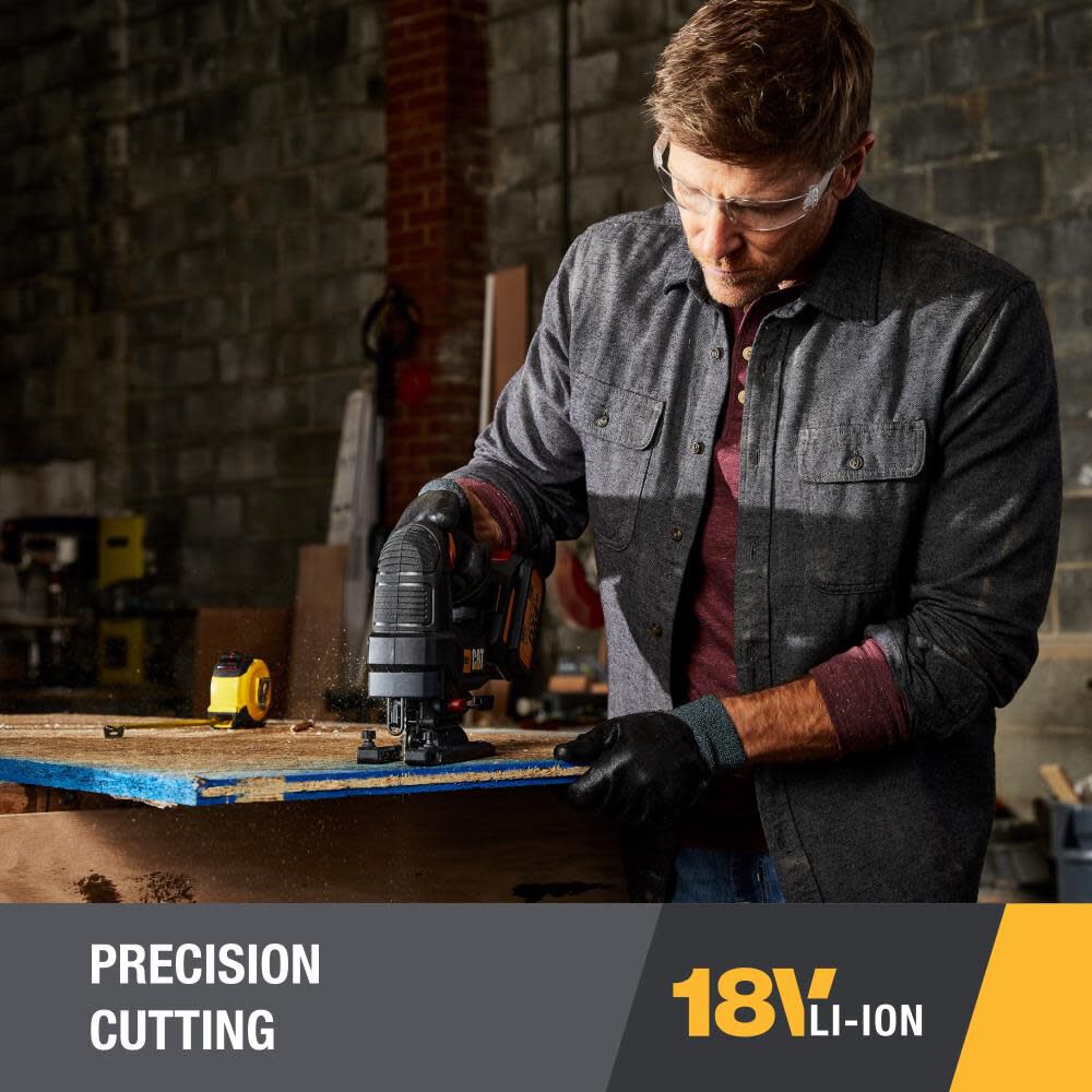 CAT 18V Cordless Jig Saw with Brushless Motor Bare Tool DX51B DX51B ...