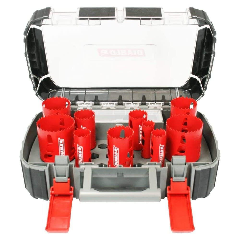 Diablo Tools General Purpose Bi-Metal Hole Saw Set 14pc DHS14SGP from Diablo Tools - Acme Tools