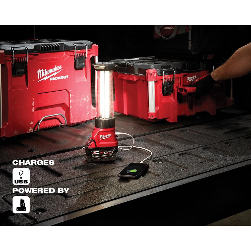 Milwaukee M18 LED Lantern/Flood Light (Bare Tool) 2363-20 - Acme Tools