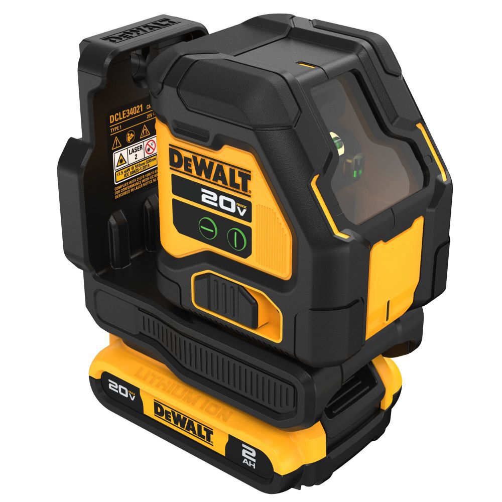 DEWALT 20V MAX Green Cross Line Laser Kit DCLE34021D1 from DEWALT ...