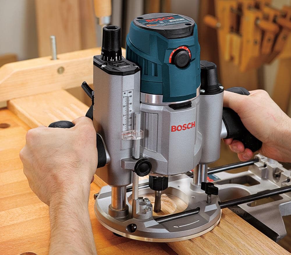 Bosch 2.3 HP Electronic Plunge-Base Router MRP23EVS - Acme Tools
