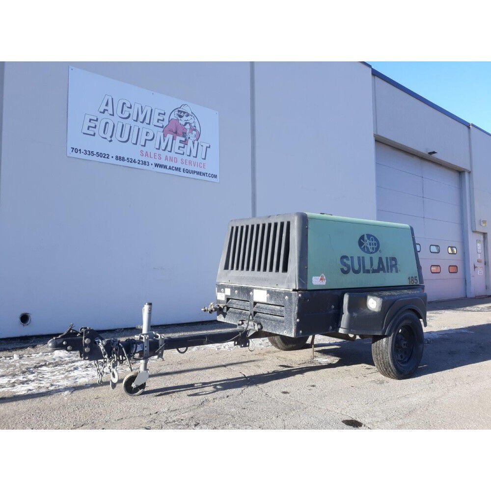 Sullair 185 Cfm Kubota Engine Towable Air Compressor - 2016 Used 185D ...