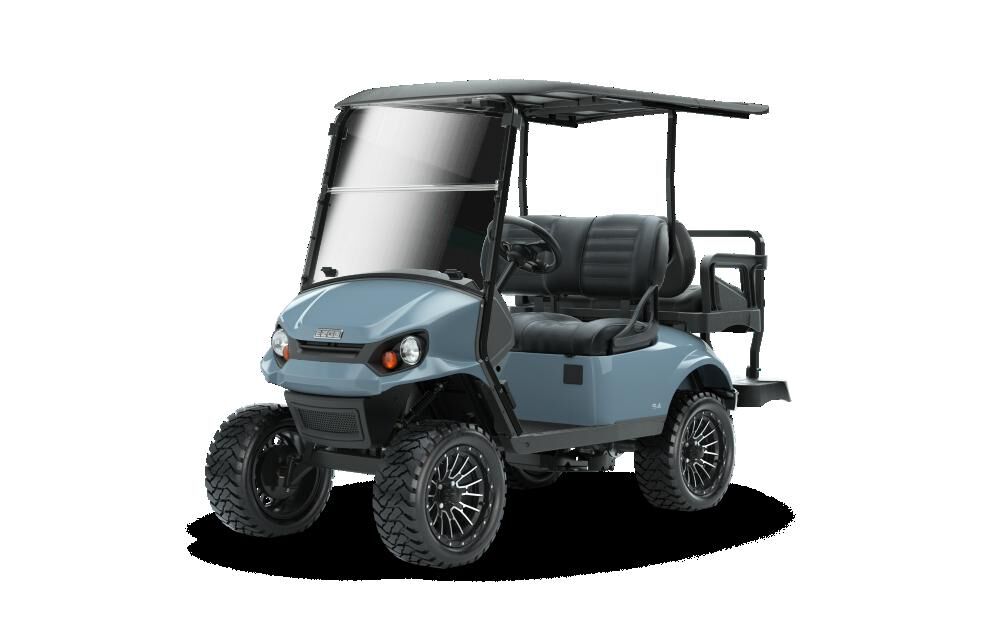 E-Z-GO Express S4 4 Seat Gas Golf Cart Ocean Gray 10013561-OG from E-Z ...