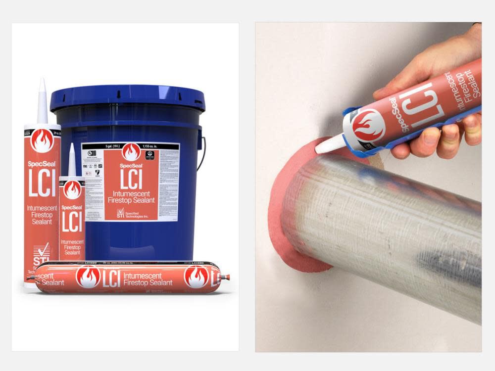 Specified Technologies Inc SpecSeal LCI Intumescent Firestop Sealant ...