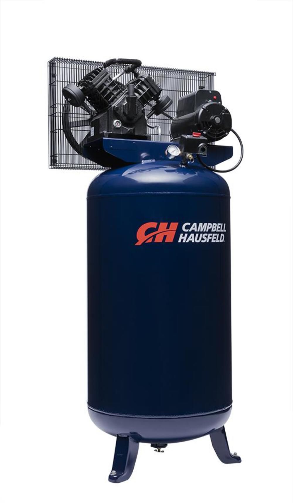Campbell Hausfeld 80 Gallon 5 HP 16.1 CFM Vertical Stationary Air ...