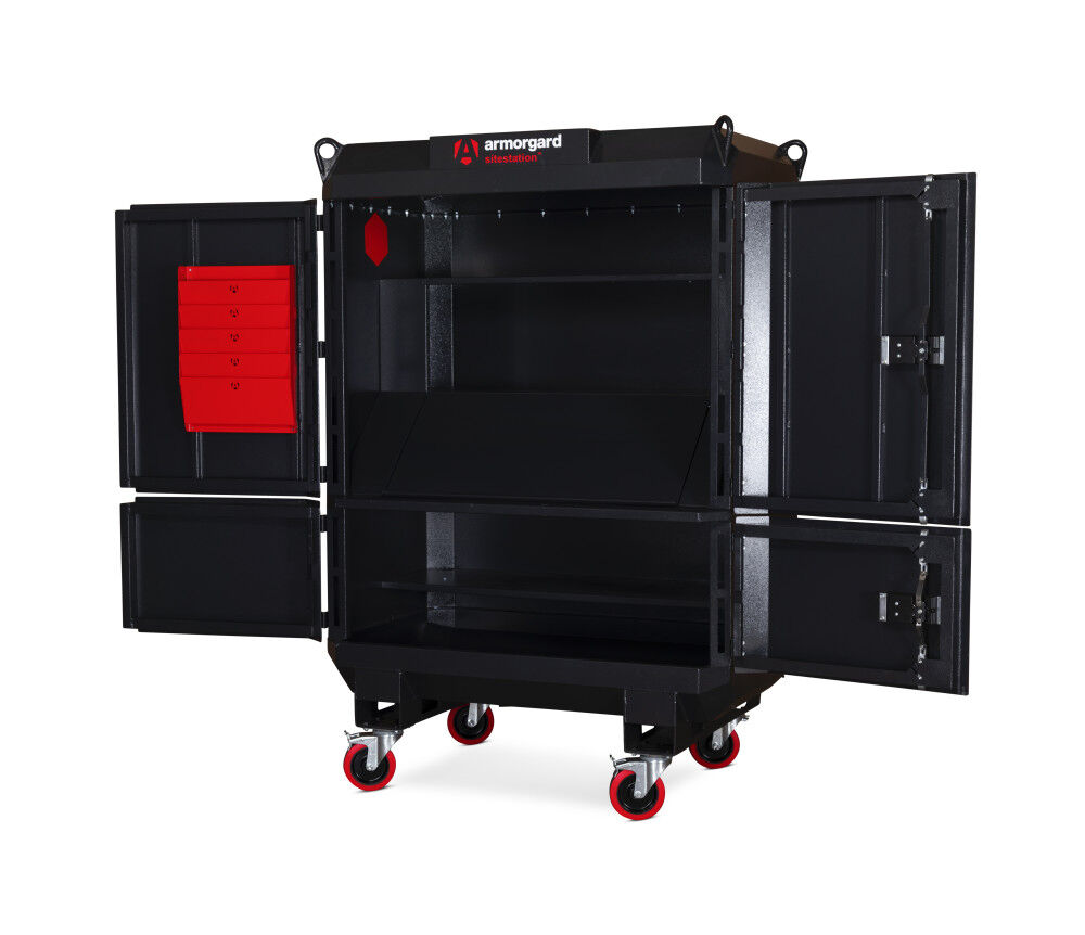 Armorgard SiteStation Mobile Site Office, 55.7 x 32.7 x 78.1in SS2-T ...