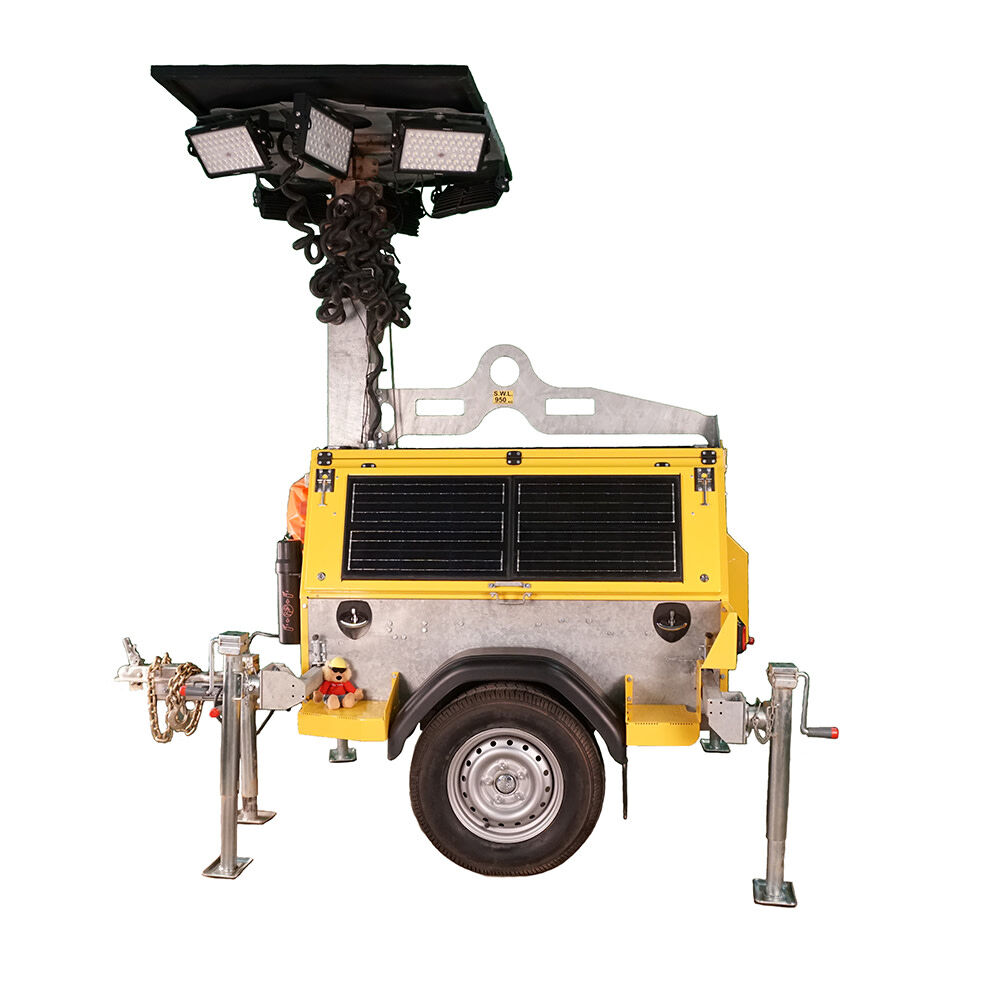 Metrolite Light Tower Hybrid LED with Solar and Diesel Capabilities HLT ...