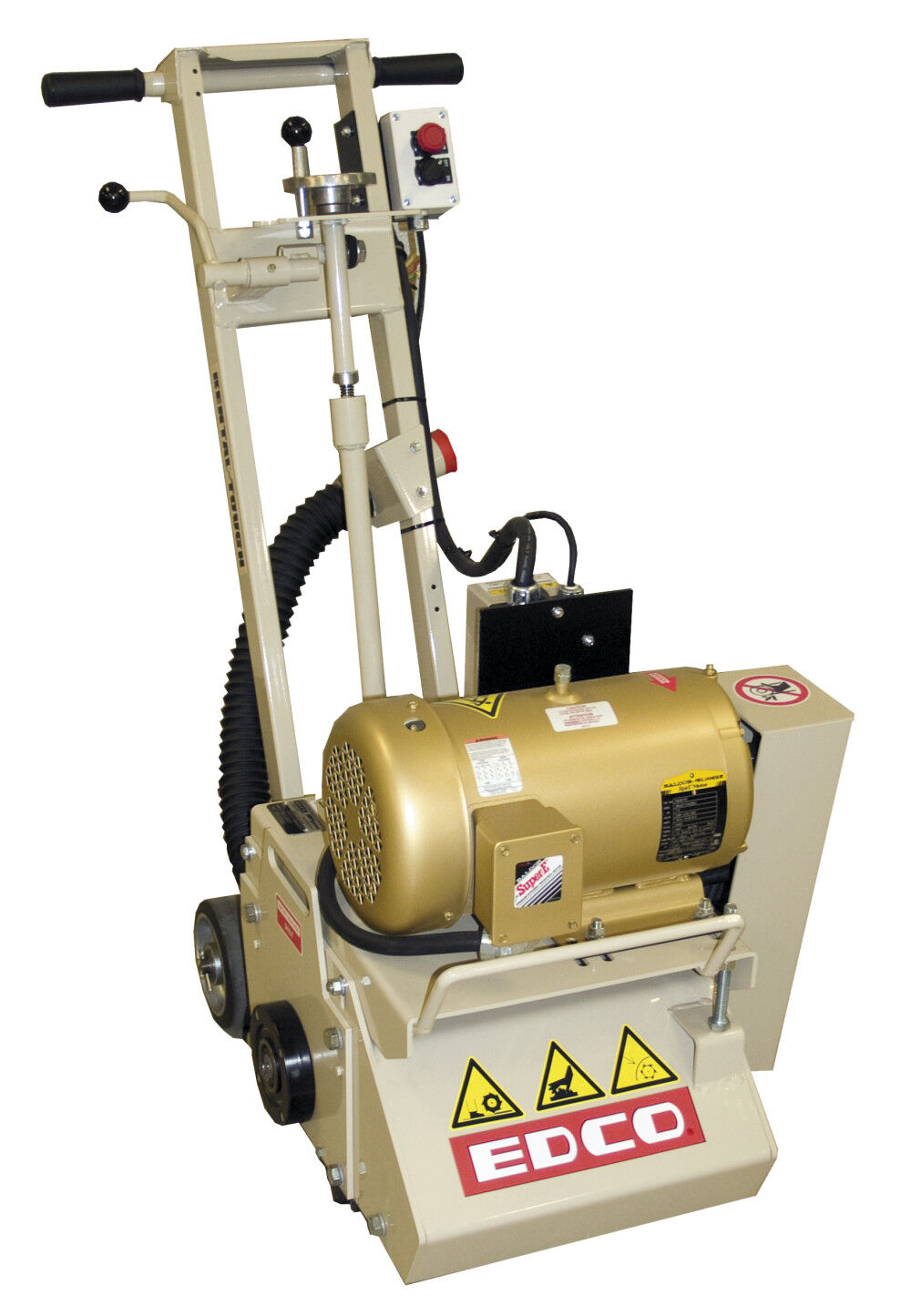 Edco CPM-10E 7.5 HP 230/460V 3-Phase 10in Walk-Behind Crete Planer ...