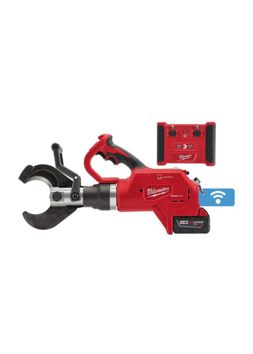 Milwaukee M18 FORCE LOGIC 3 in. Underground Cable Cutter with Wireless ...