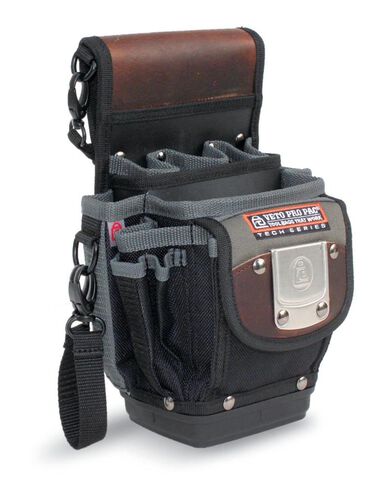 Veto Pro Pac 3 pocket tool pouch with base TP3B - Acme Tools