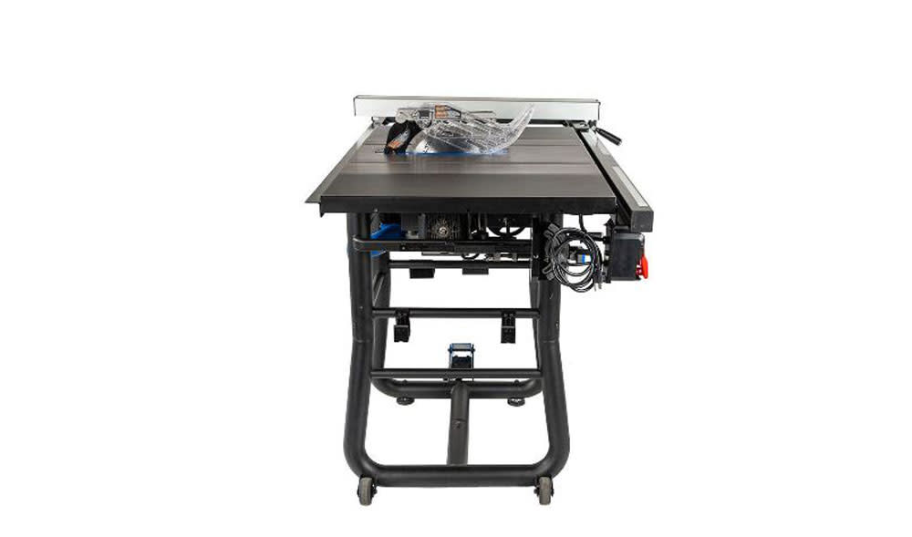 Delta 10in Left Tilt Contractor Saw with 30in RH Rip with Steel Wings ...