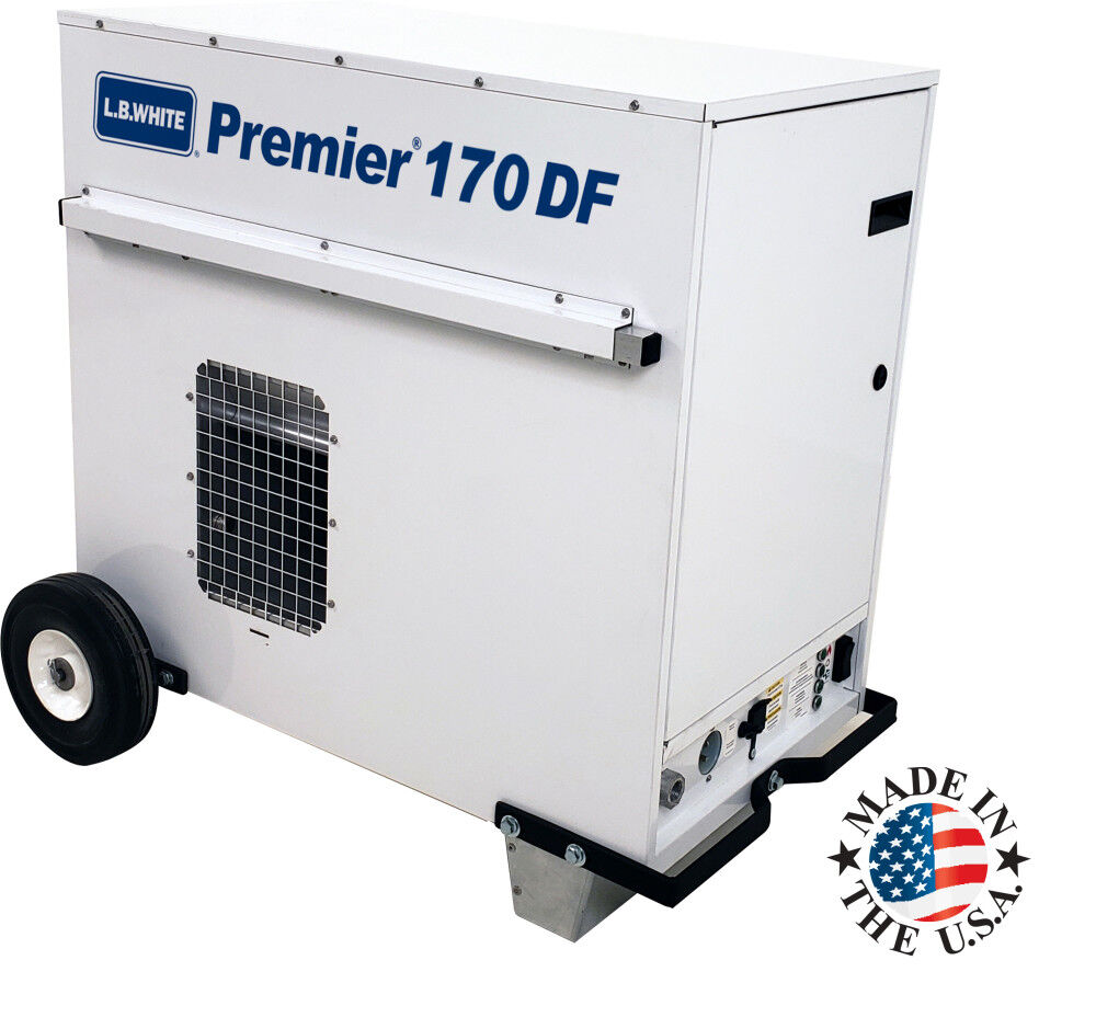LB White Premier Enclosed flame Ductable Dual Fuel - LP/NG 170k BTU ...