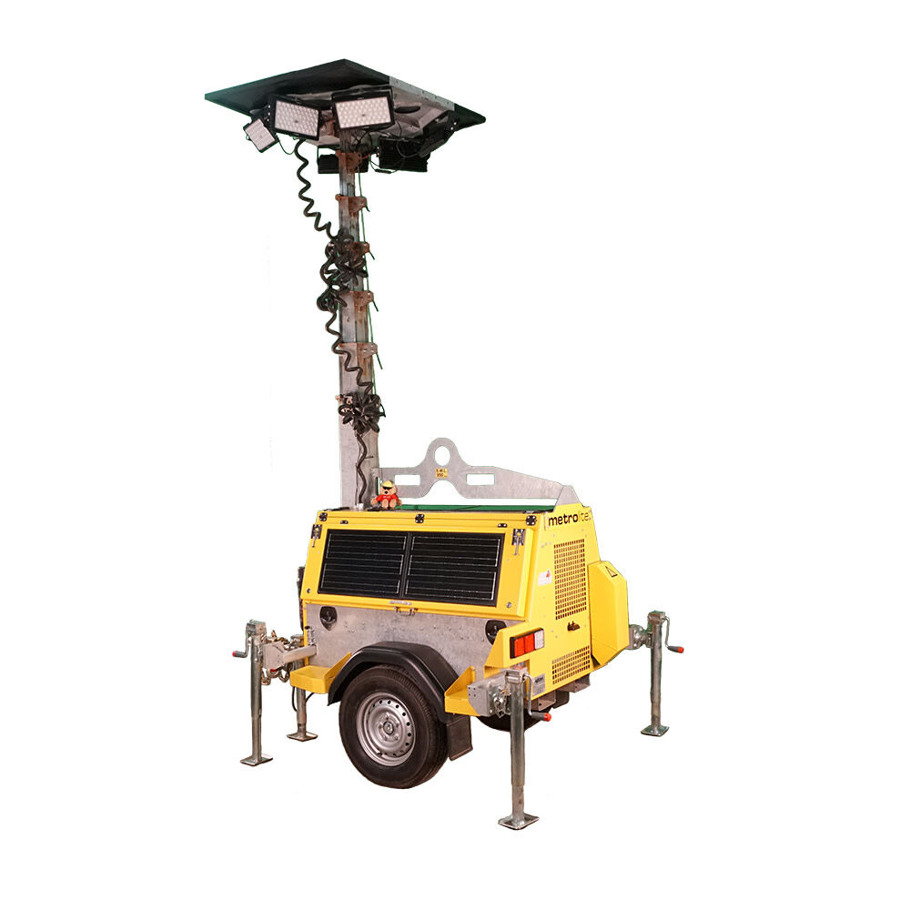 Metrolite Light Tower Hybrid LED with Solar and Diesel Capabilities HLT ...
