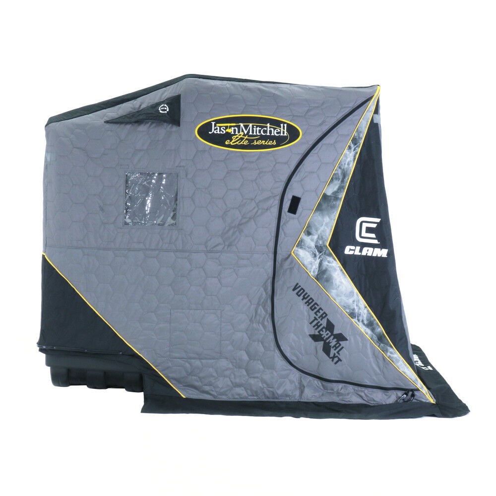 Clam Outdoors Jason Mitchell XT Thermal Ice Shelter 116676 - Acme Tools