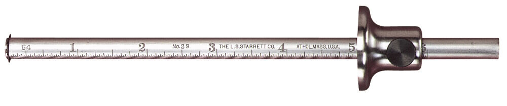 Starrett No.29 Scratch Gage (150mm) 64ths Grad 29B - Acme Tools