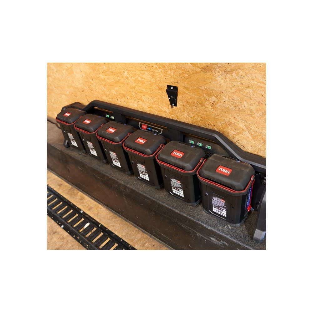 Toro 60V Max Flex Force 12 Ah 6 Pod Charger 66550 from Toro - Acme Tools