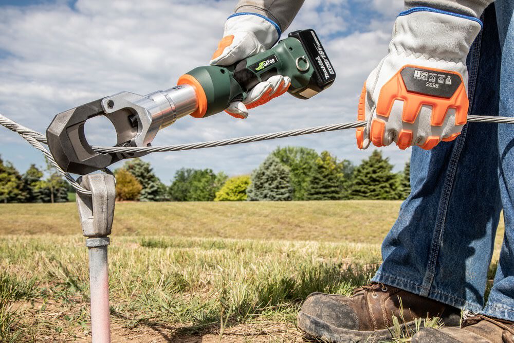 Greenlee Gator Guillotine Hard Metal Wire Cutter (Bare Tool) 45mm ...