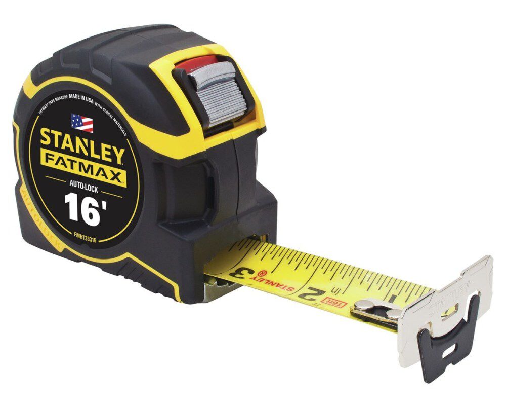 Stanley FatMax 16Ft Auto-Lock Tape Measure FMHT33316 - Acme Tools