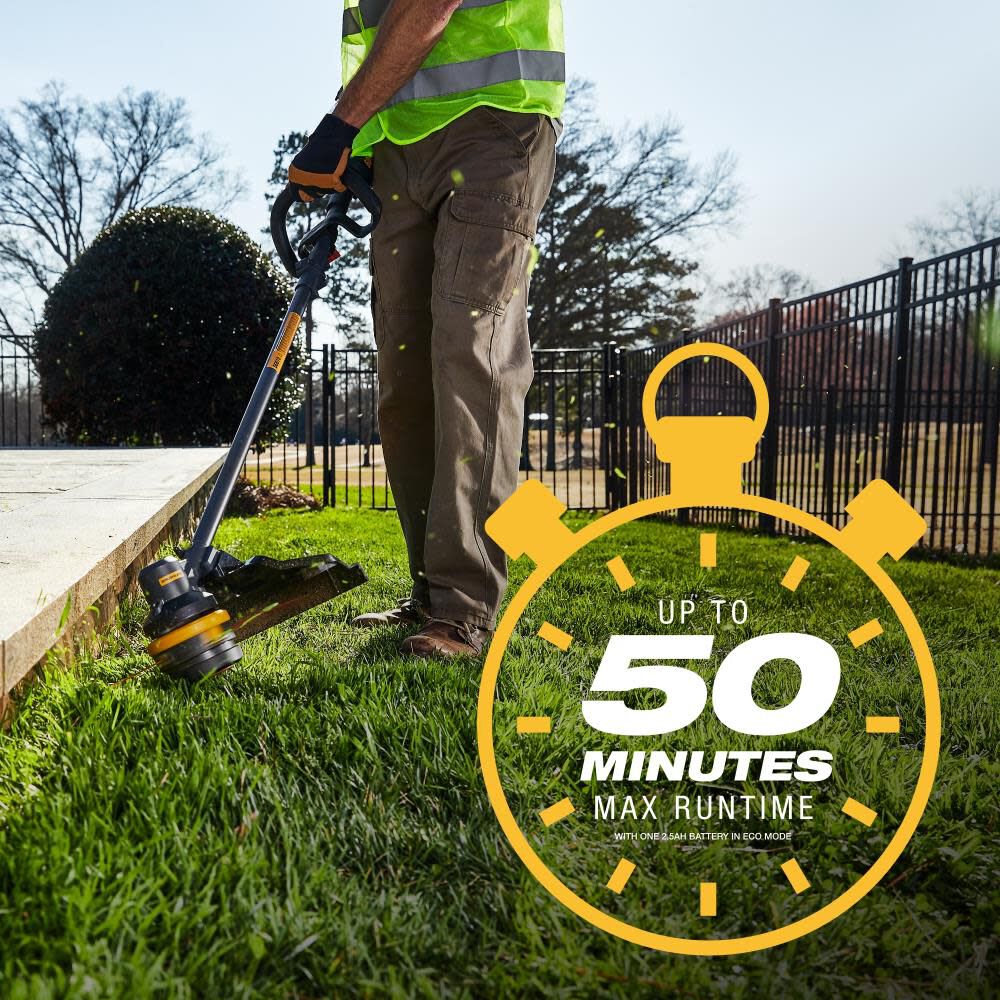 CAT DG610 60V 15in Brushless Line Trimmer with Dual Line Bump Feed Head ...