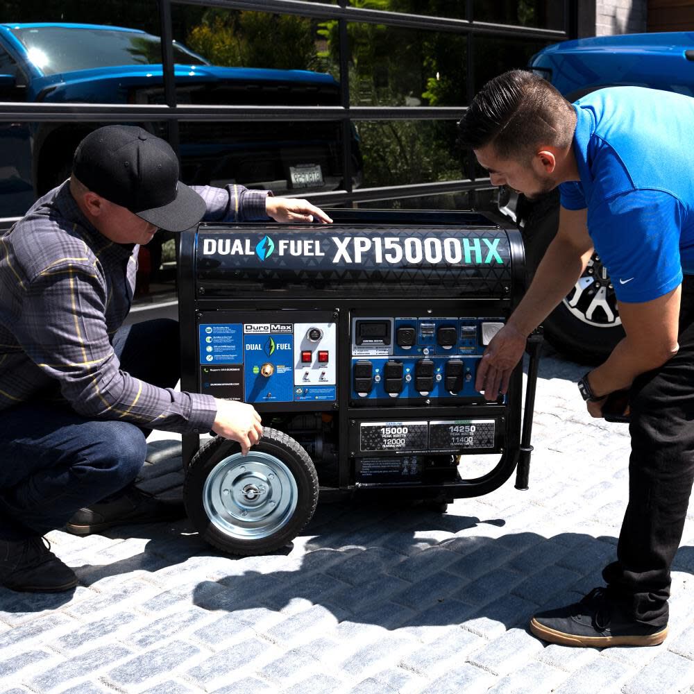 Duromax 15000-Watt Tri Fuel Hybrid Portable Generator XP15000HXT - Acme Tools