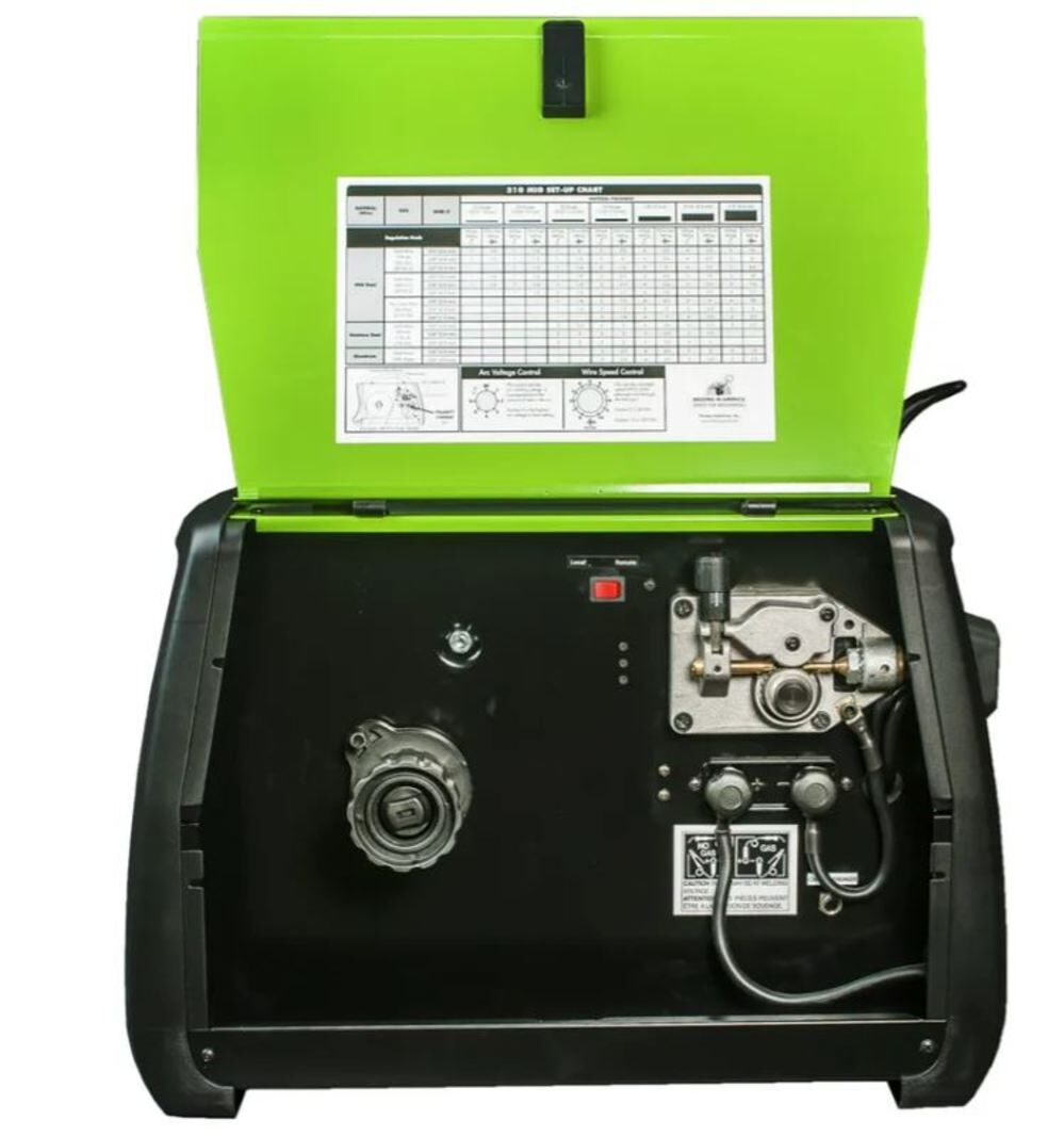 Forney Industries Green 230V 210A 210 MIG Welder with 10 ft Lead 311 ...