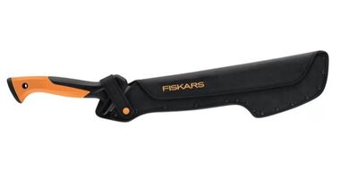 Fiskars 29in Machete Axe with Nylon Carrying Sheath 385101-1002 - Acme Tools