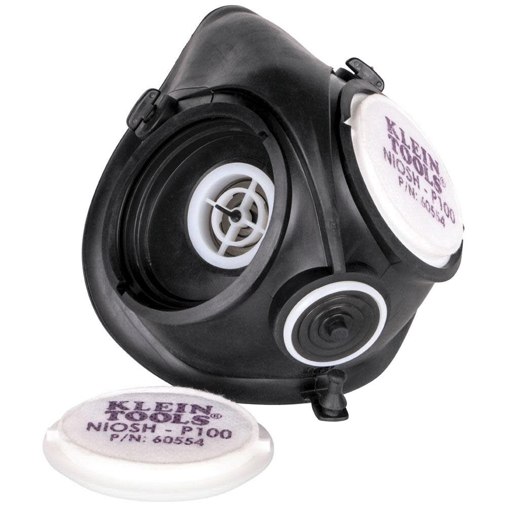 Klein Tools P100 Half-Mask Respirator, S/M 60553 - Acme Tools