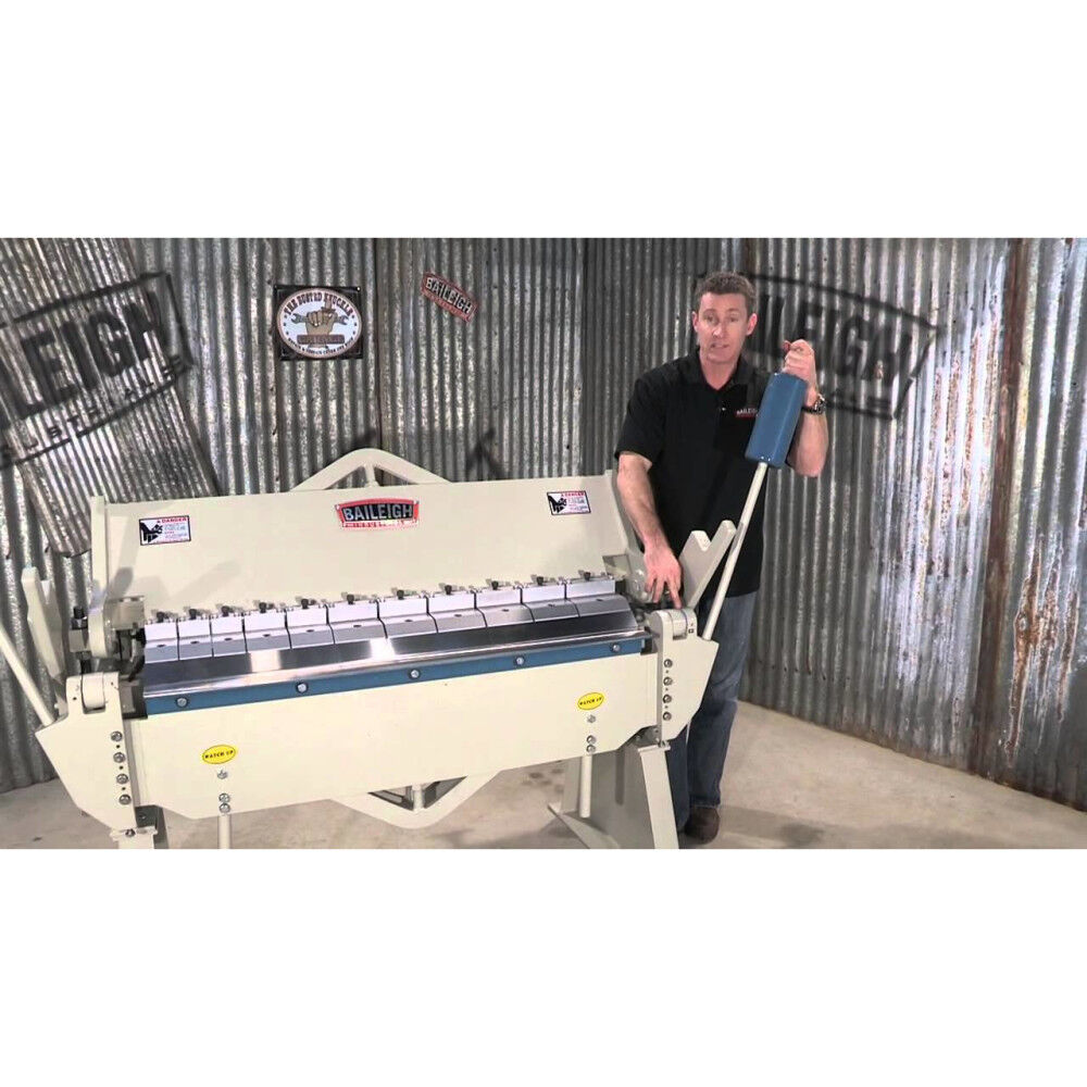 Baileigh BB-4812 Mild Steel Finger Brake 48in 12 Gauge 1000404 from ...