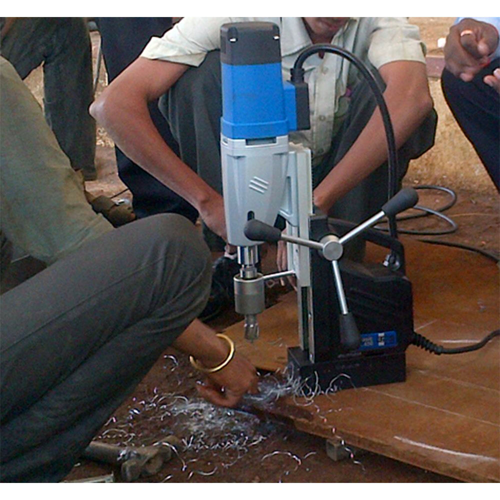 CS Unitec Magnetic Drill 110V 10.5A Two Speed Portable MABASIC 450 ...