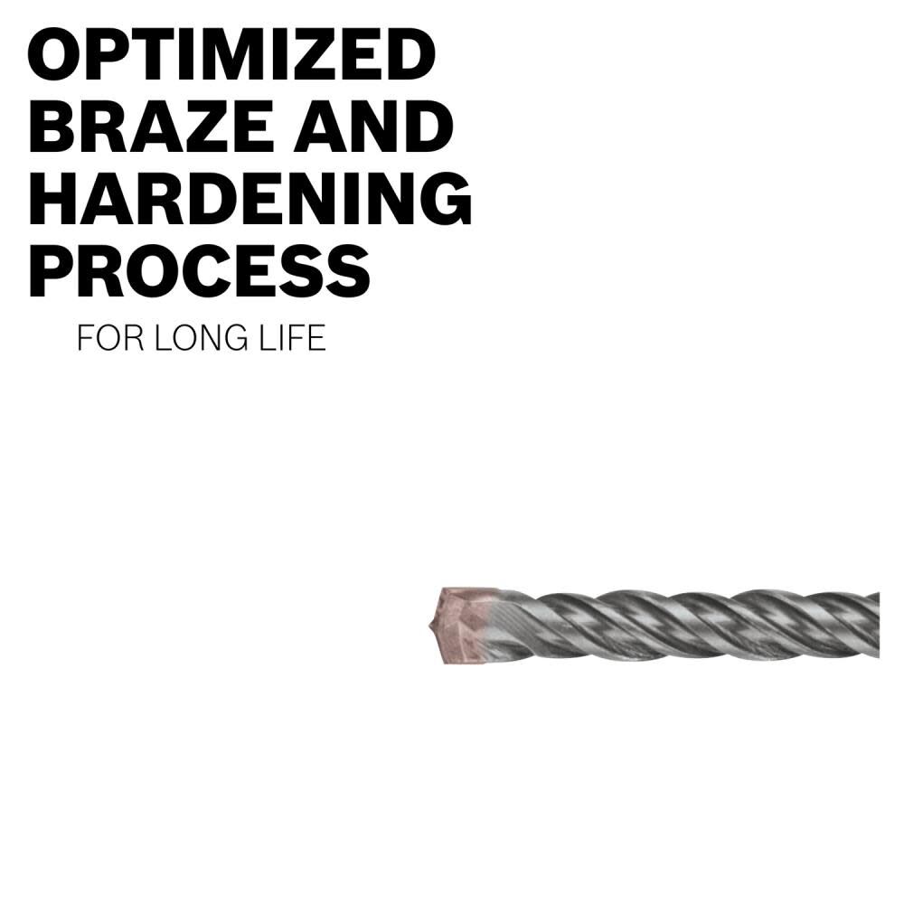 Bosch 5 Pc SDS-plus Bulldog Rotary Hammer Bit Set HCK005 - Acme Tools