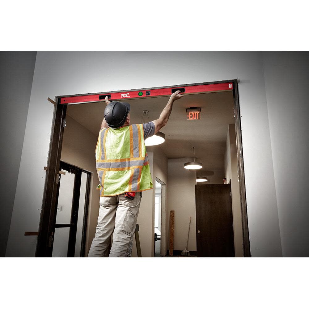 Milwaukee 72 in. REDSTICK Digital Level with PINPOINT Measurement ...