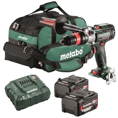 Metabo 18V Hammer Drill 3 Speed Cordless 4Ah Kit US603185520 from ...
