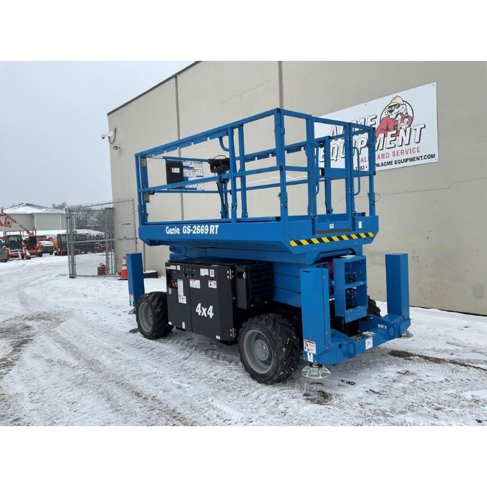 Genie 26 Ft. Rough Terrain Scissor Lift - Diesel GS-2669 RT from Genie ...