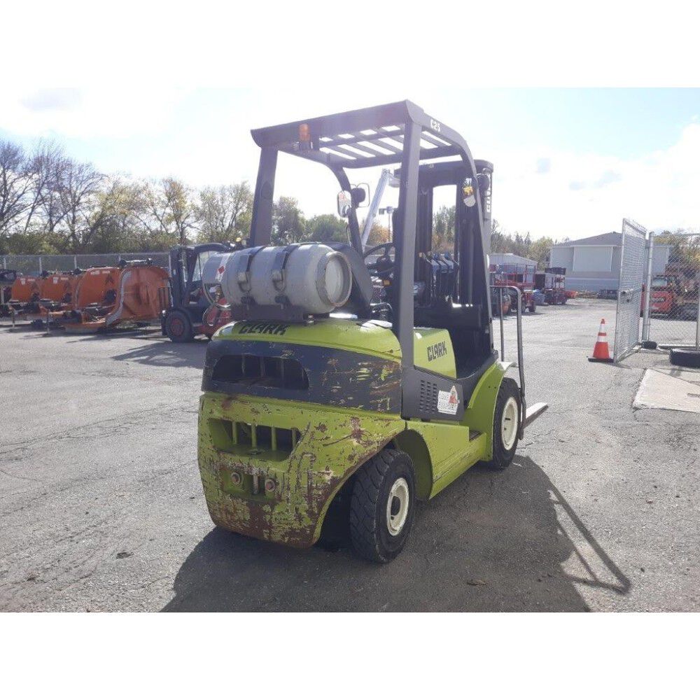 Clark C25 LPG Pneumatic Mast Forklift - Used 2013 C25L from Clark ...