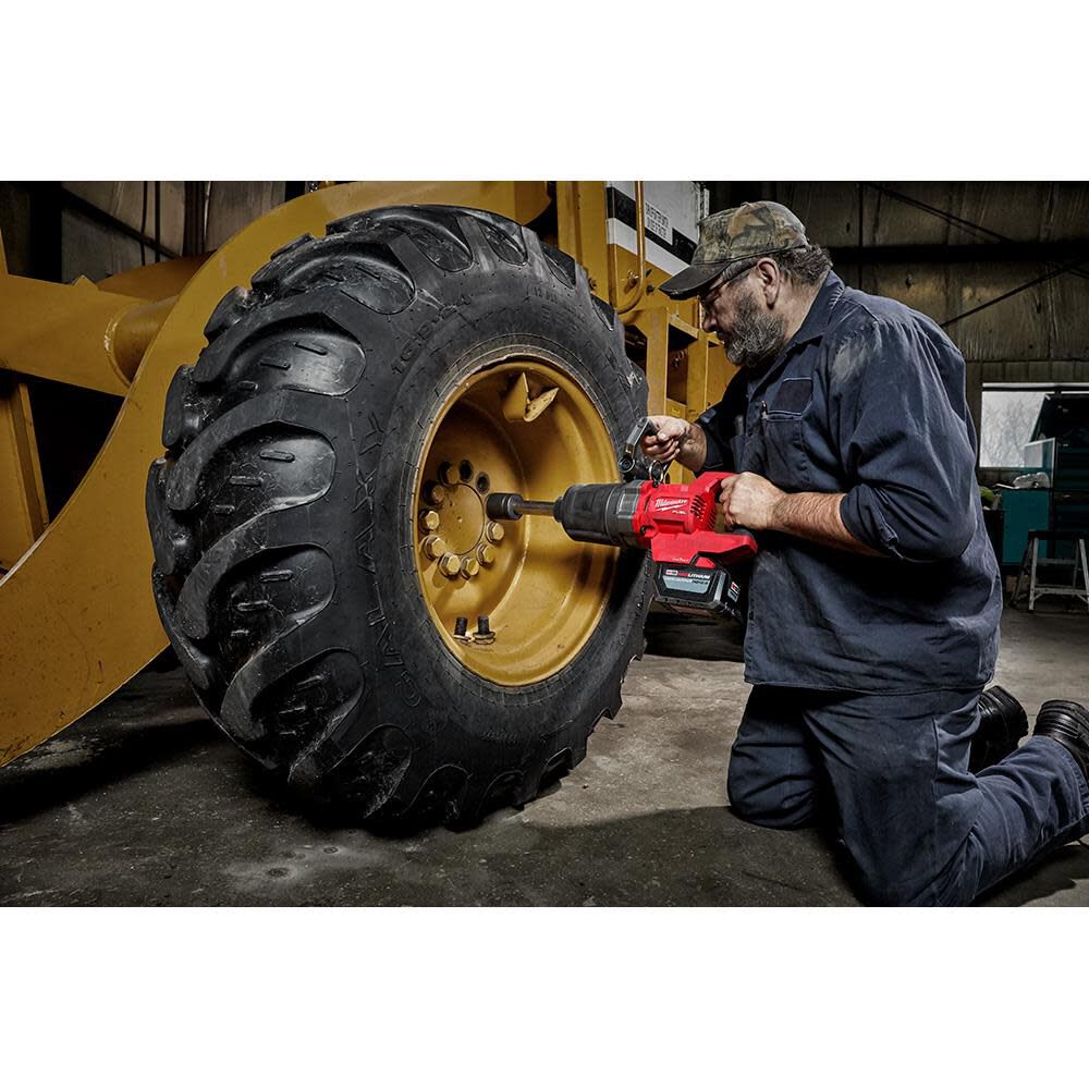 Milwaukee M18 FUEL 1inch D-Handle Ext Anvil High Torque Impact Wrench ...