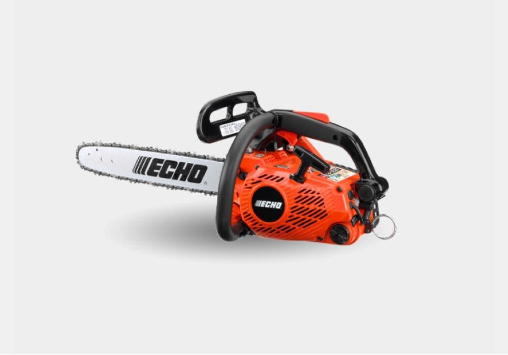 Echo Top Handle Chainsaw with 12inch Bar & Chain 30.1cc CS-303T-12 ...