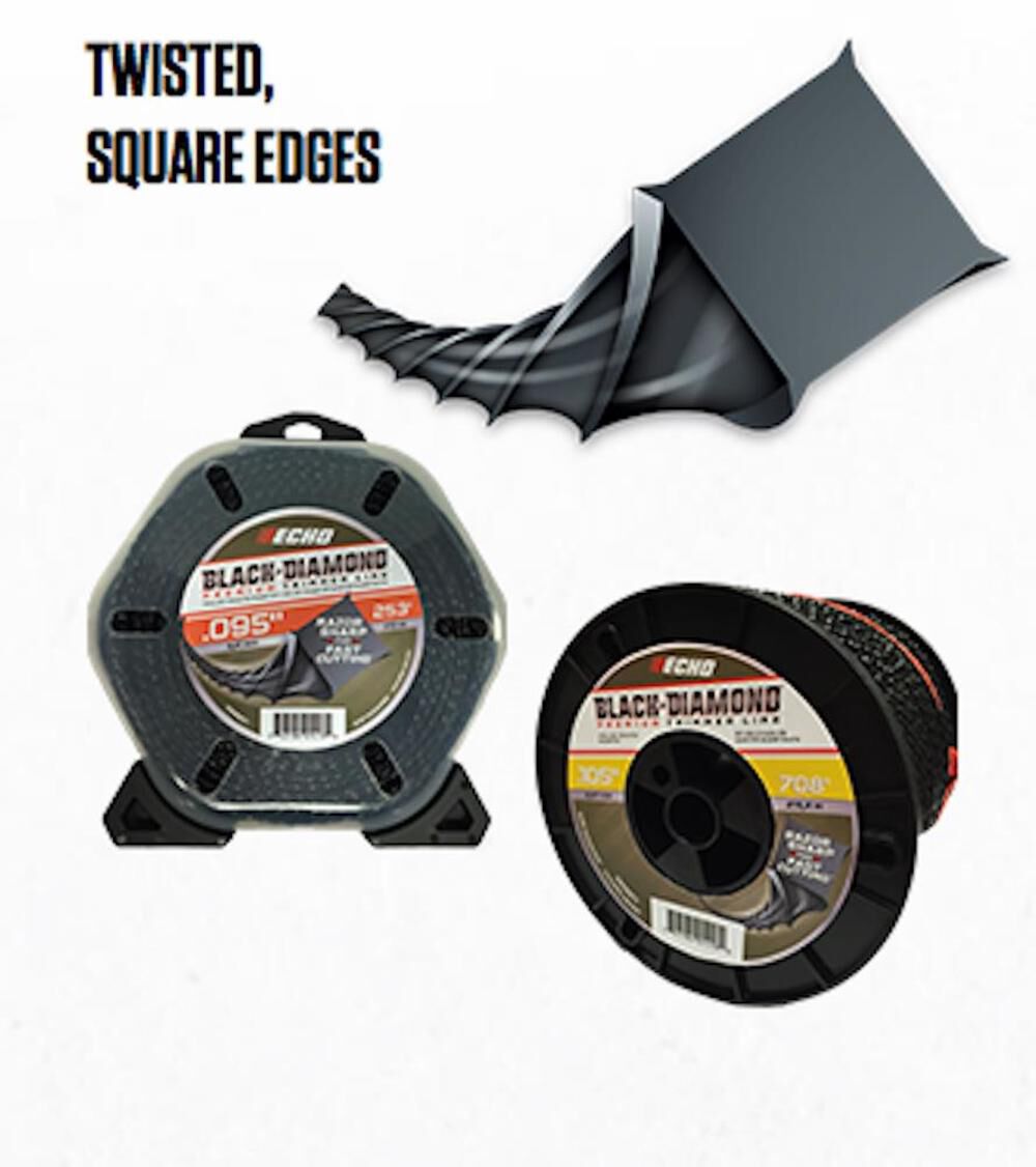 Echo Black Diamond Trimmer Line - 5 lb Spool - .105 In. 330105075 - Acme Tools