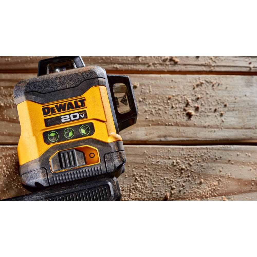 DEWALT ATOMIC 20V 3 x 360 Line Laser Kit DCLE34031D1 - Acme Tools
